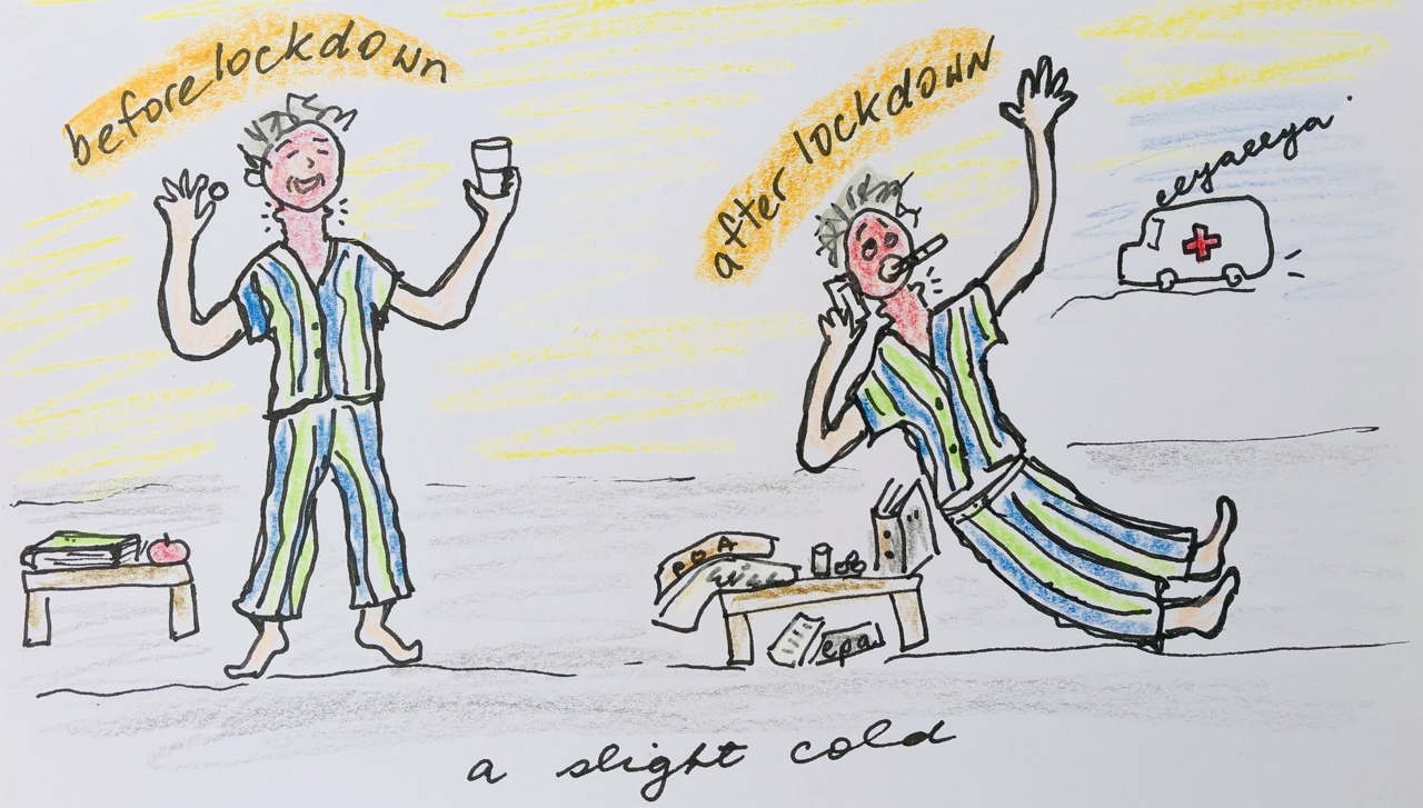 A slight cold in lockdown — Write Into Life